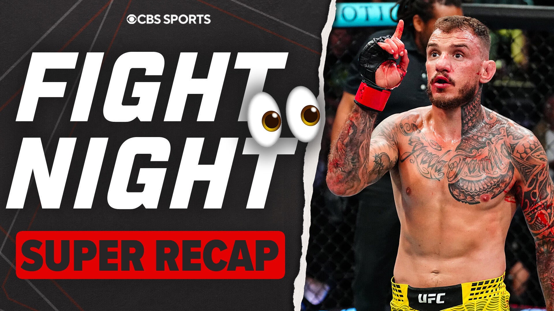 HIGHLIGHTS & REACTIONS From UFC Fight Night on Paramount + Stream of ...