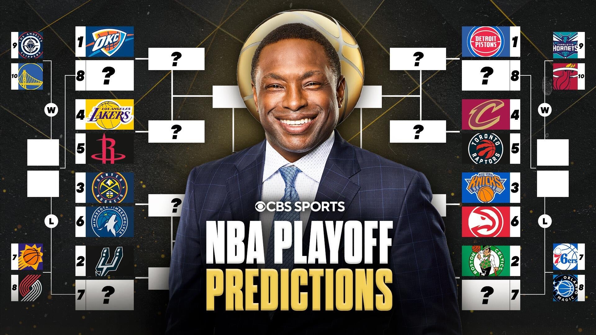 NBA Playoff Bracket With Avery Johnson Stream of National Basketball ...