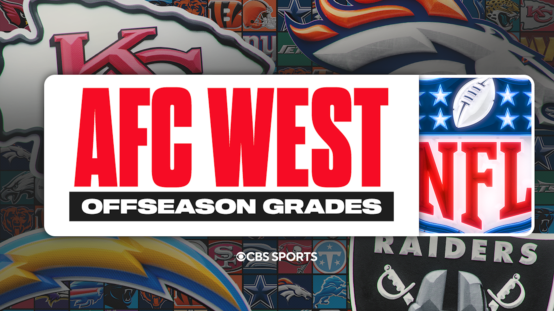 Grading the AFC West's Offseason Moves Stream of National Football ...