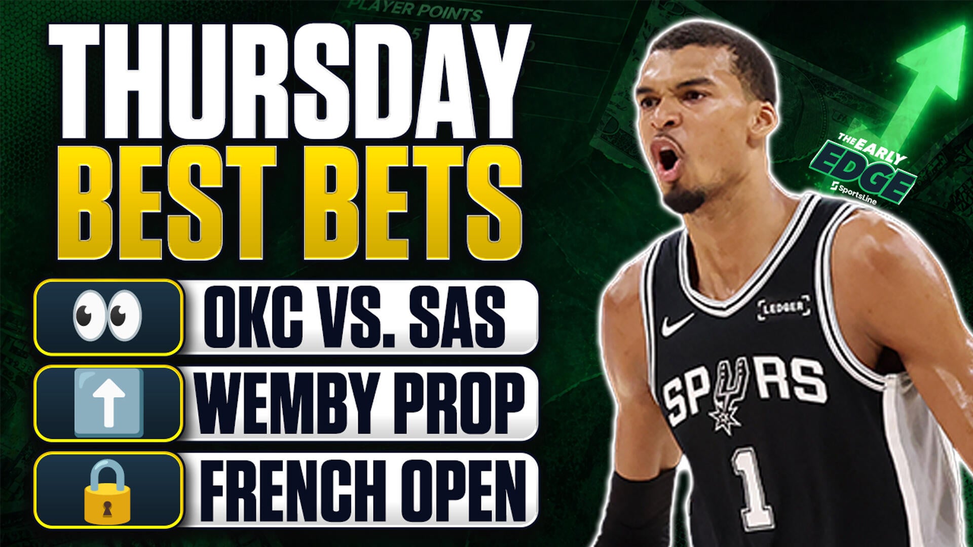 May 28: Thunder-Spurs Game 6 Picks + MLB Props + UFC | Early Edge ...