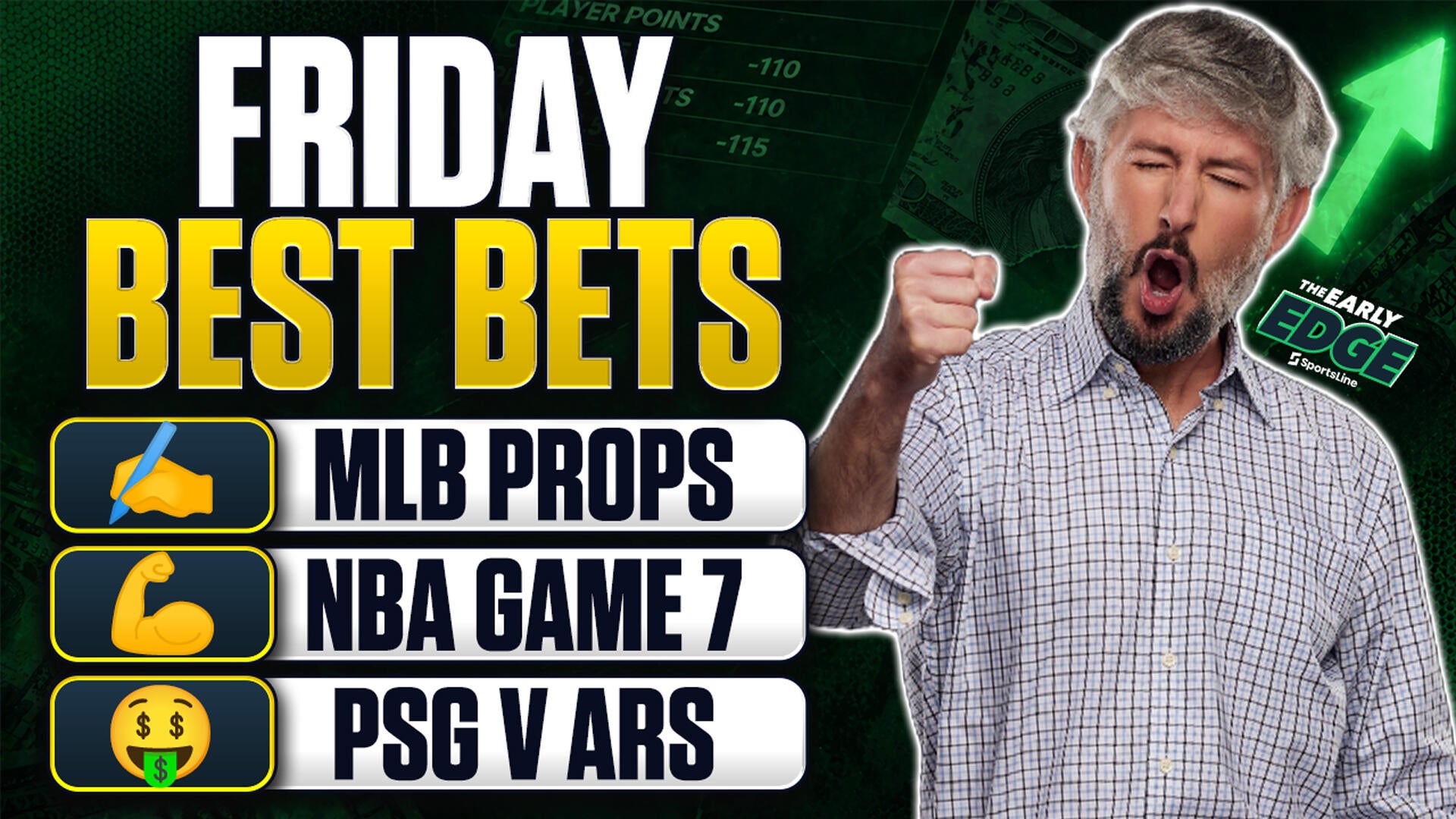 May 29: MLB Picks + PSG v Arsenal + PGA + College Baseball | Early Edge ...