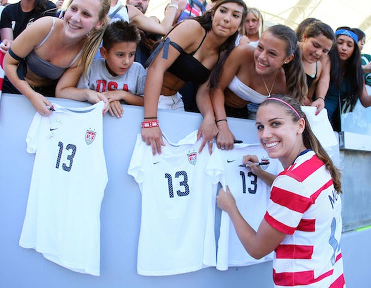 Everything you've got to know about soccer star Alex Morgan - CBSSports.com