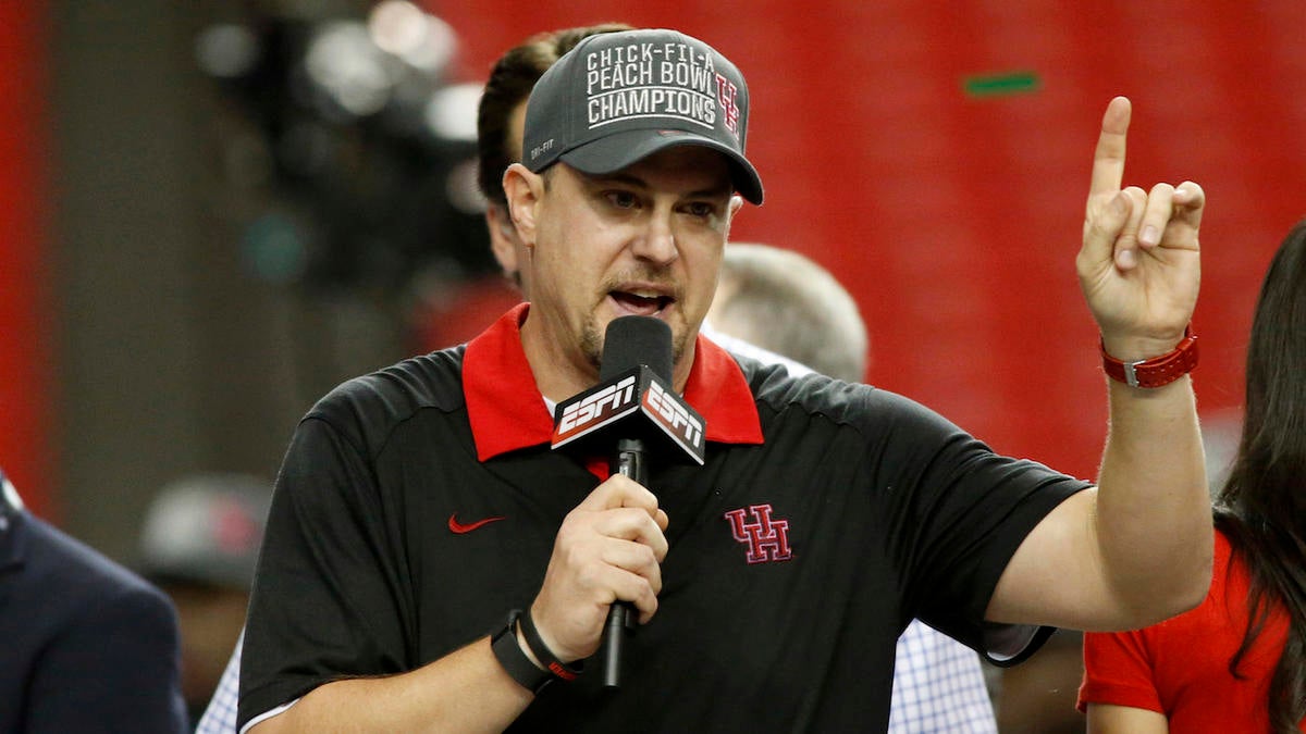 Houston coach Tom Herman takes some shots at rival SMU - CBS Sports