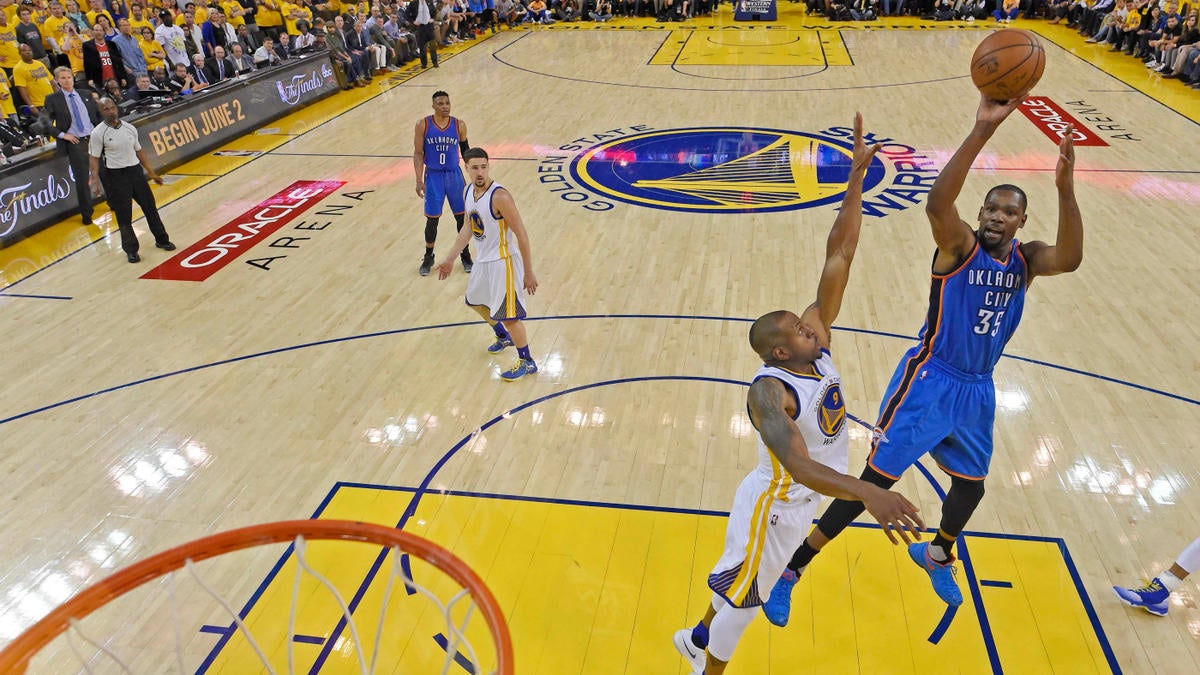 Kevin Durant's Game 1 gave us a good reminder for this series: Shooters ...