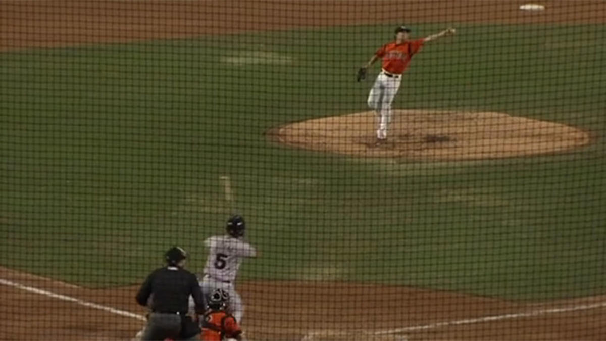 WATCH: Minor league pitcher snags this comebacker with his bare hand ...