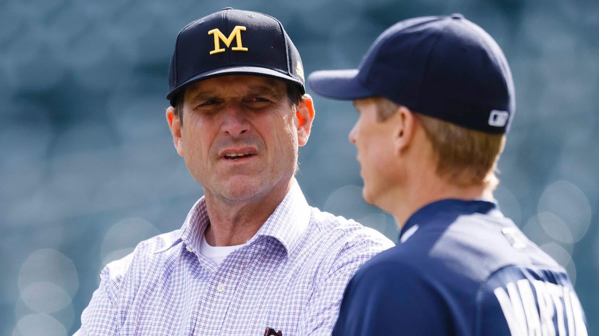 Jim Harbaugh shows his softer side by befriending six-year-old cancer ...