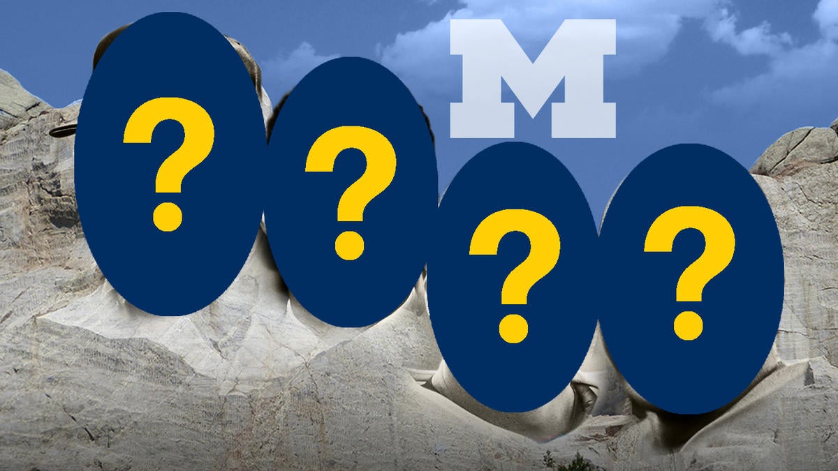 Michigan football's Mount Rushmore: How do you limit it to four? - CBS ...