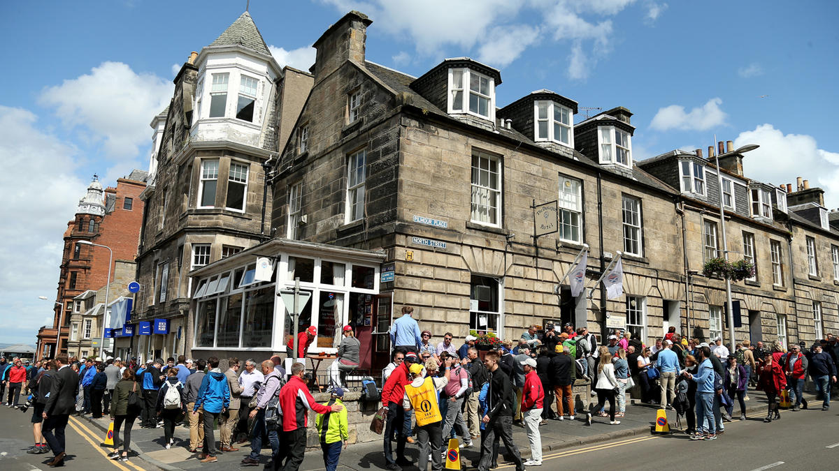 You can buy the famous bar and hotel at St. Andrews for $4.1 million ...