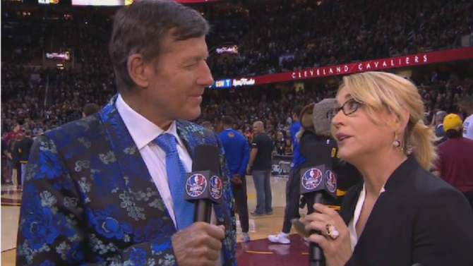 LOOK: Craig Sager continues to inspire after Game 6 of NBA Finals ...