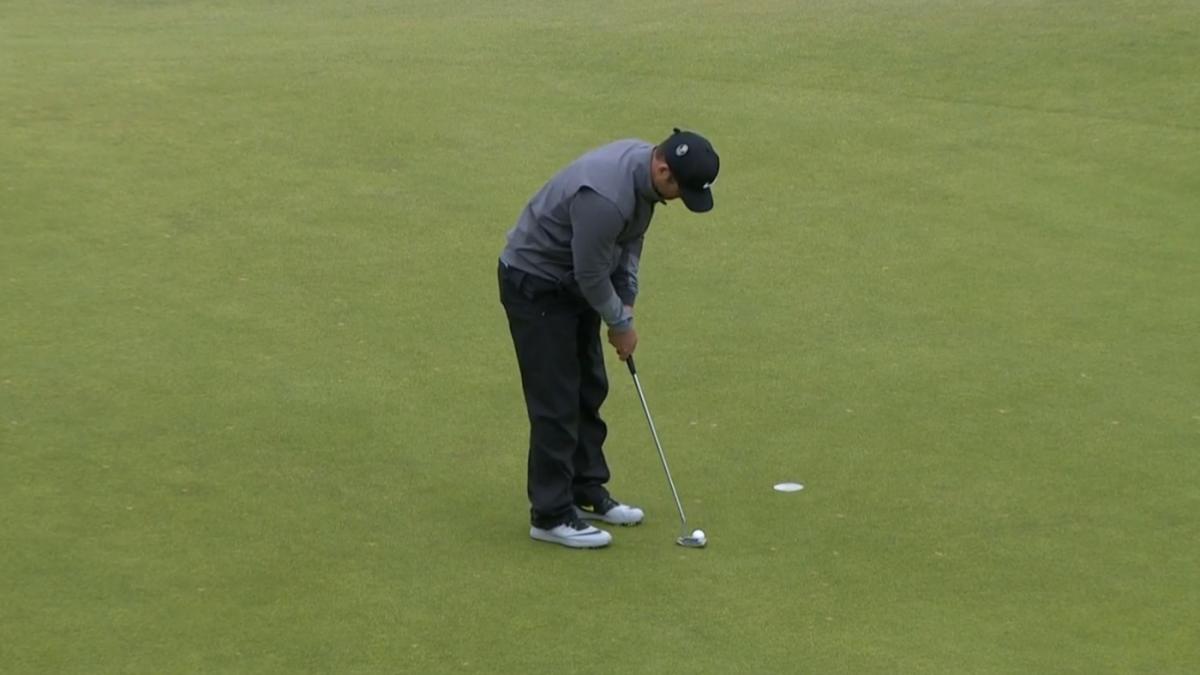 WATCH: The agony of four-putting from 5-feet out at the British Open ...