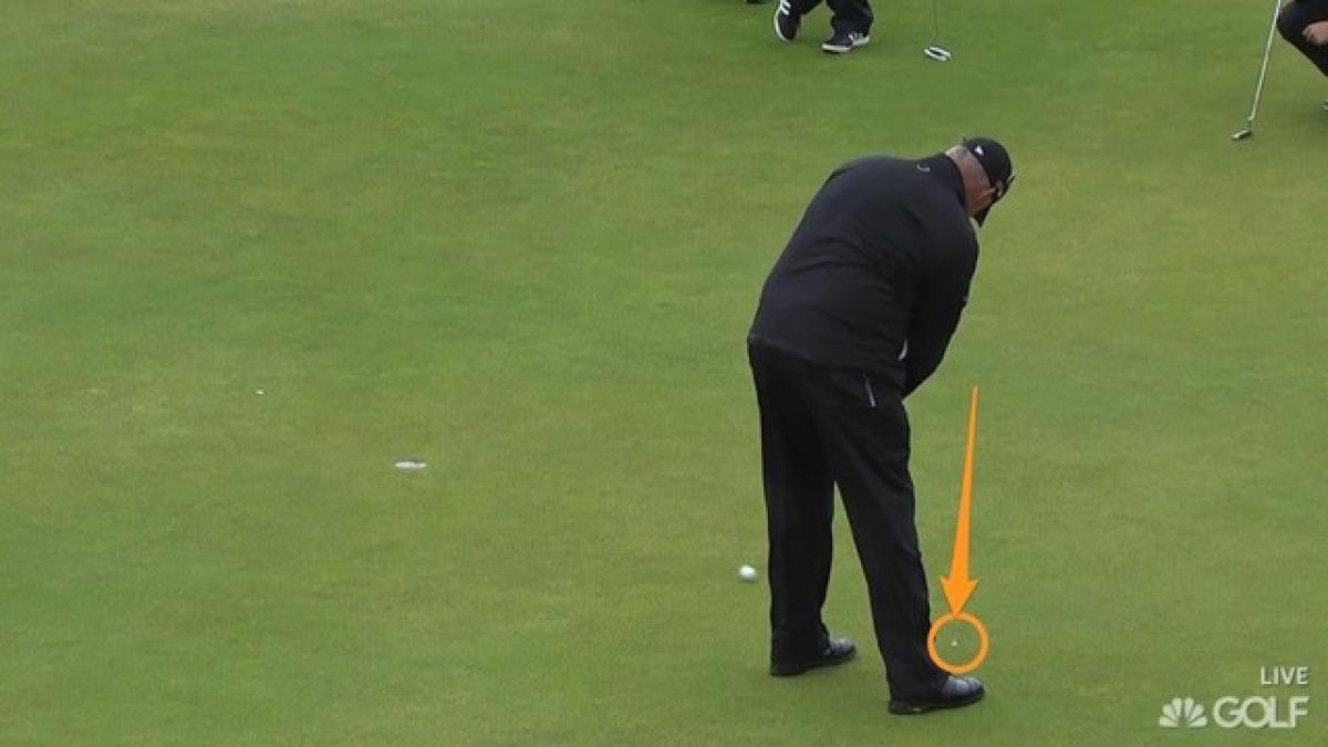 WATCH: Golfer drops gum on British Open green, puts it right back in ...