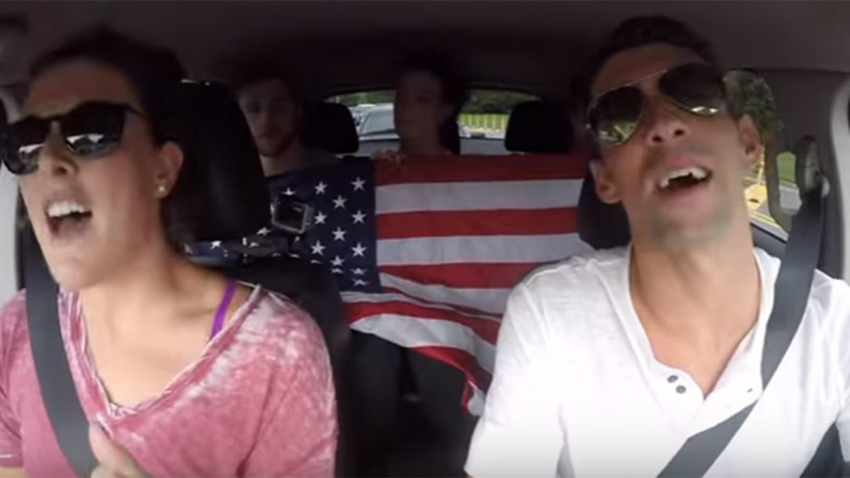 WATCH: Michael Phelps, U.S. Olympic swim team sing version of 'Carpool ...
