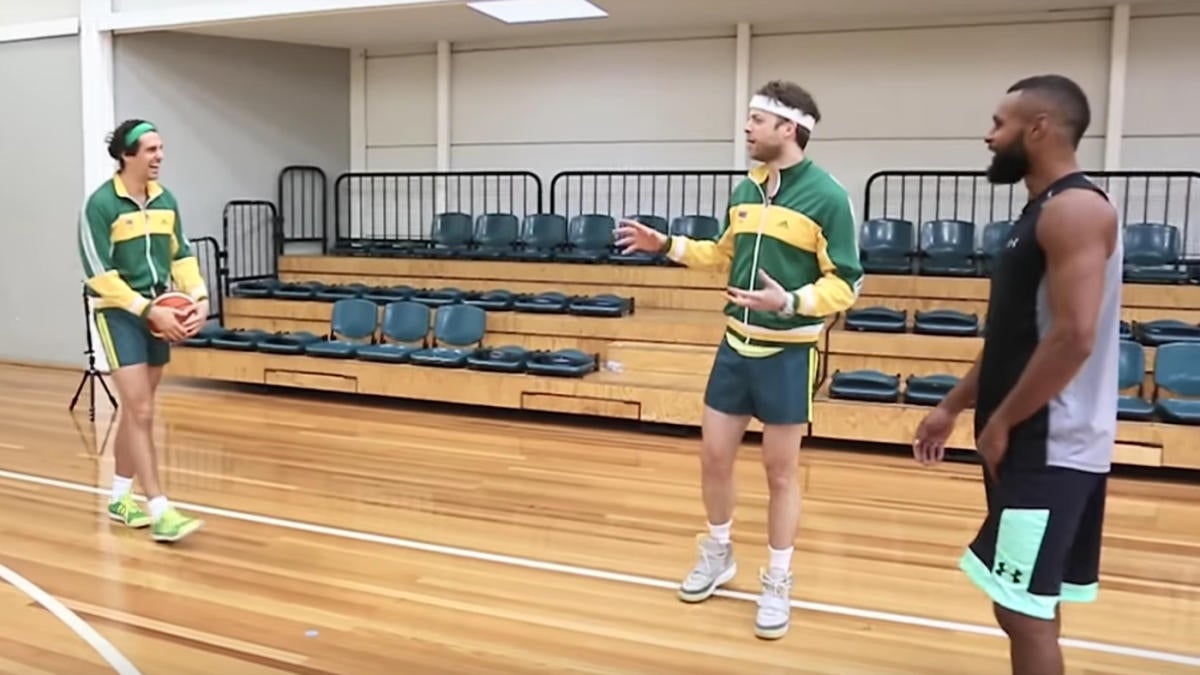 WATCH: Patty Mills takes on Australian comedy duo in shooting game ... WATCH: Patty Mills takes on Australian comedy duo in shooting game ...