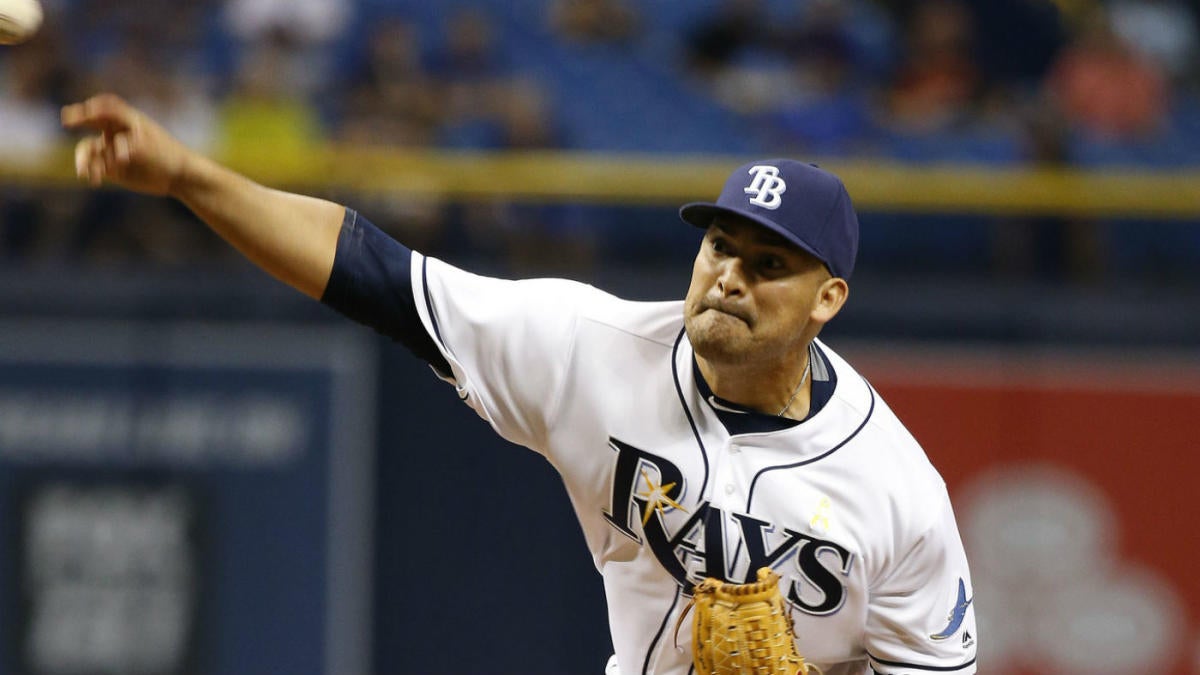 Rays debut the first of their new stockpile of knuckleball pitchers ...