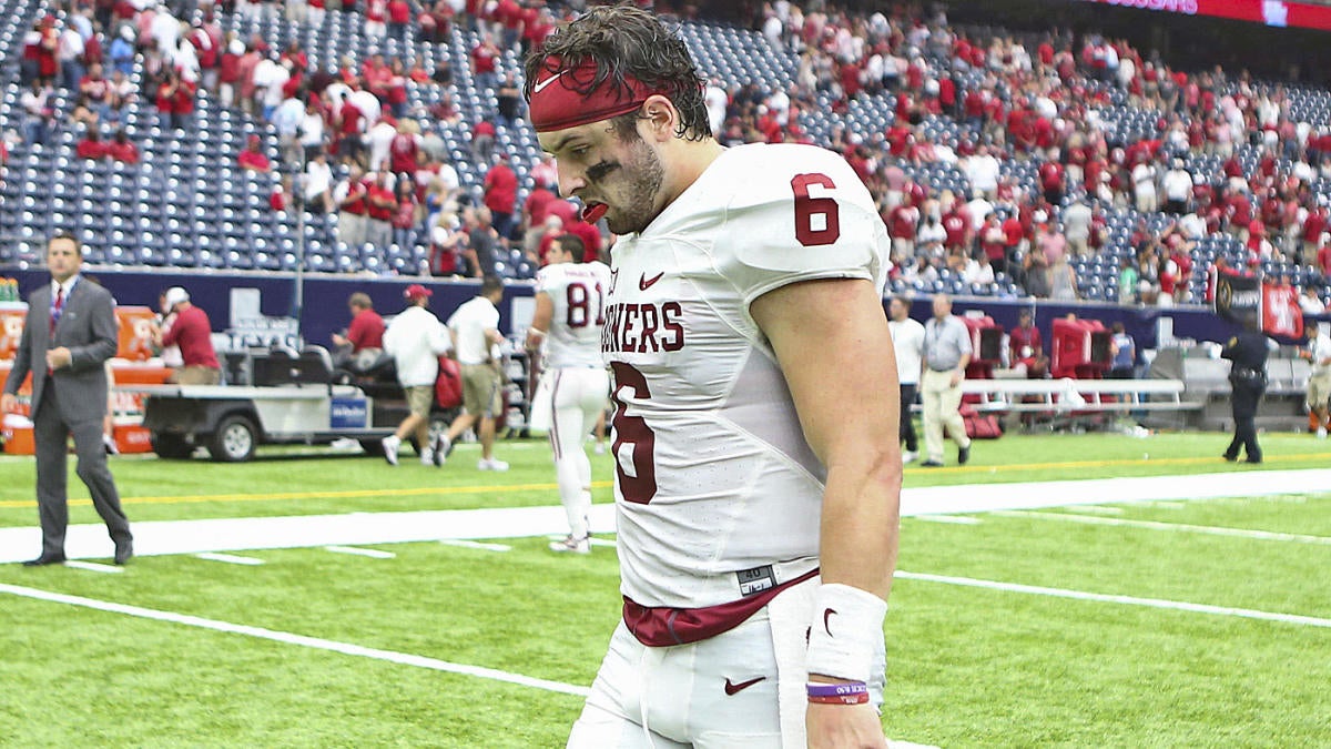 Oklahoma's Baker Mayfield pleads guilty to public intoxication, disorderly conduct - CBS Sports