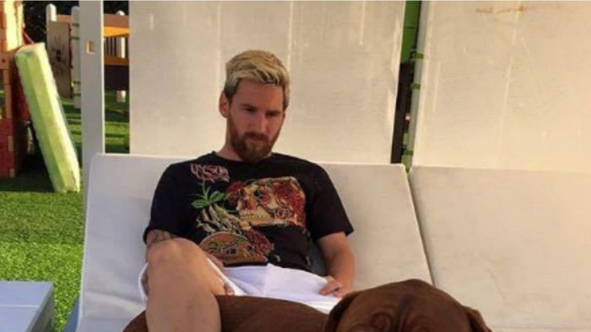 LOOK: Barcelona, Argentina star Lionel Messi's dog makes Beethoven look ...