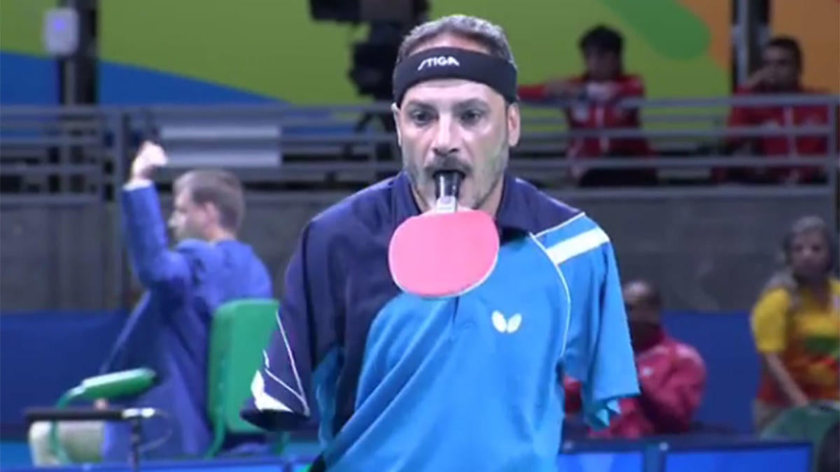 WATCH: This Paralympian table tennis player with no arms is truly ...