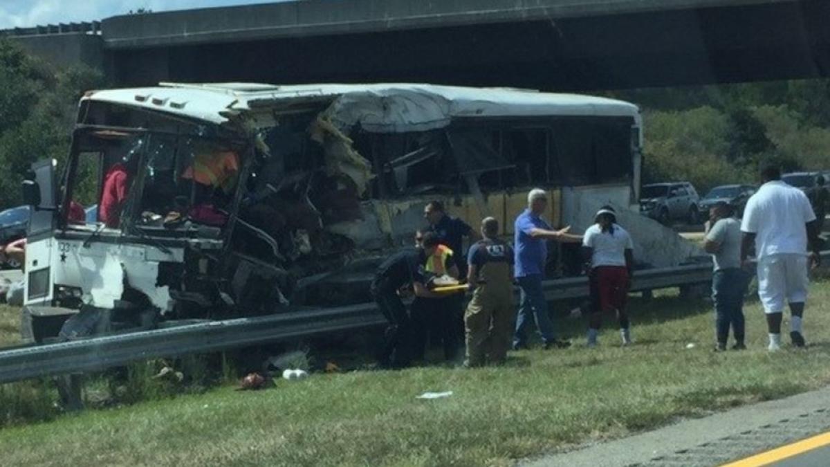 Crash involving bus carrying South Carolina college football team kills ...