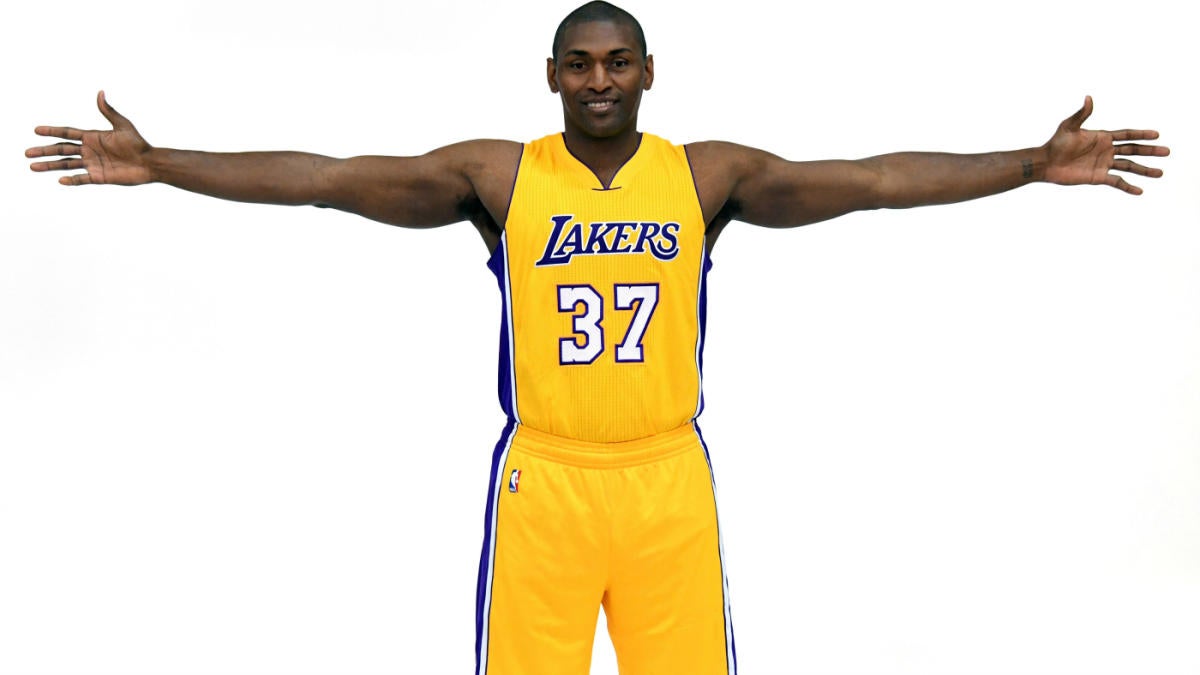 Metta World Peace goes full Metta World Peace at Lakers media day ...
