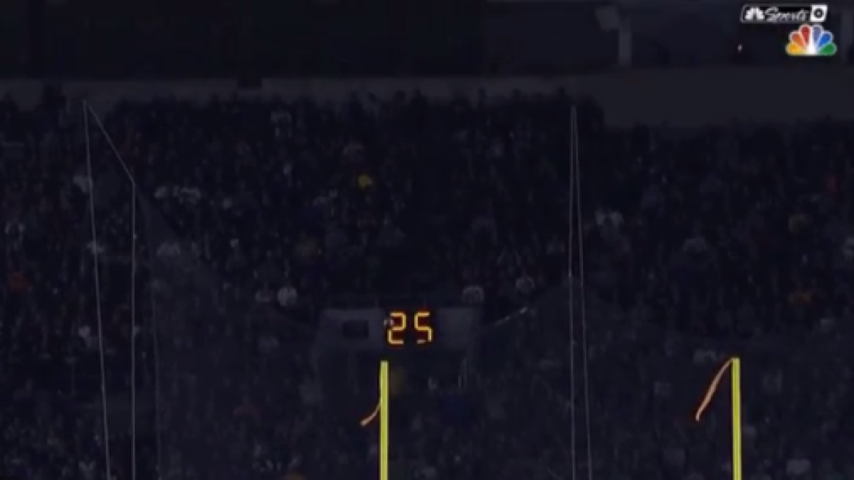 WATCH: Stanford missed a field goal in one of the weirdest ways ...