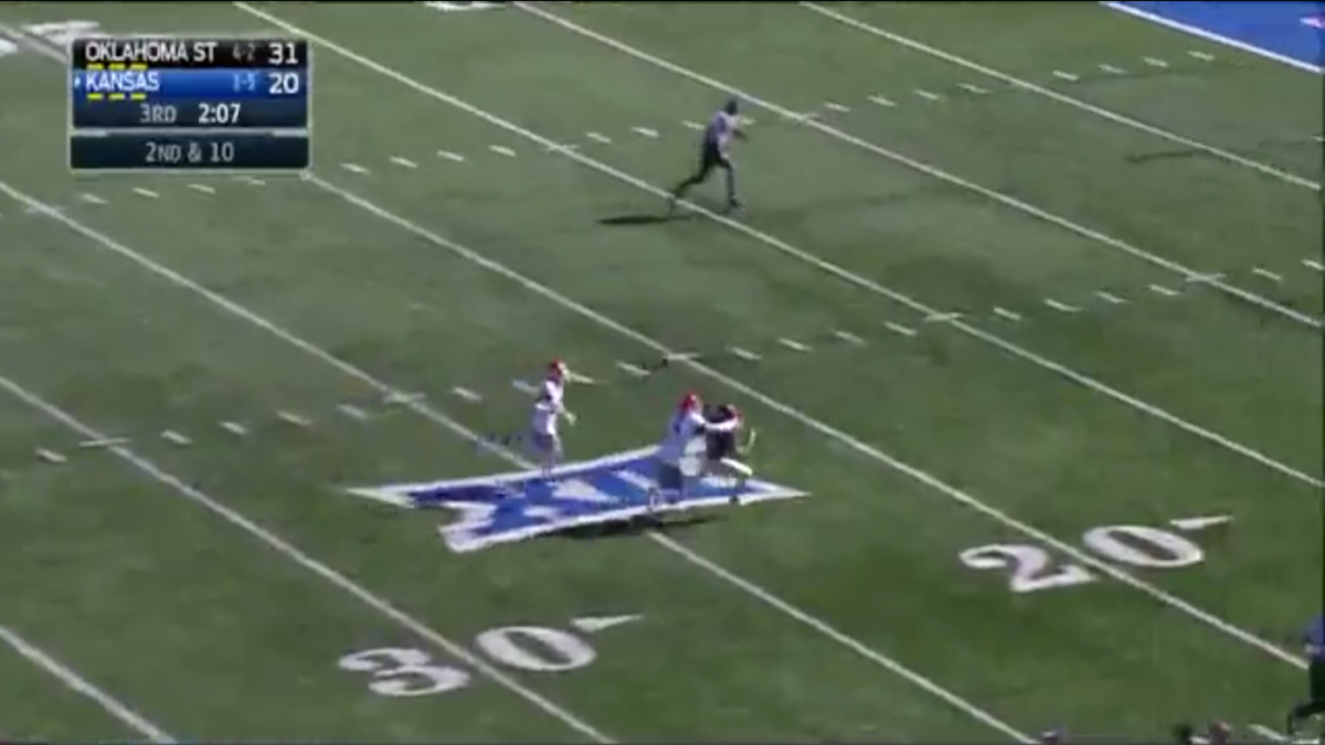 WATCH: Oklahoma State plays an epic shell game after grabbing an ...