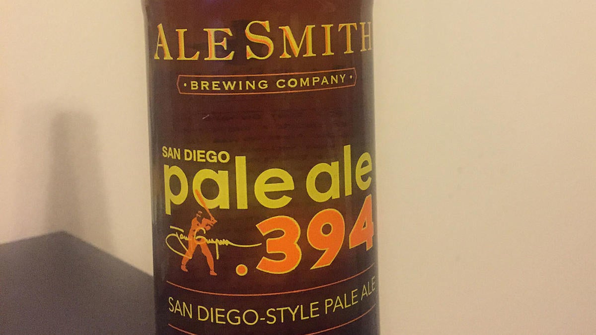 LOOK: Let's try Tony Gwynn's beer, San Diego Pale Ale .394 - CBSSports.com