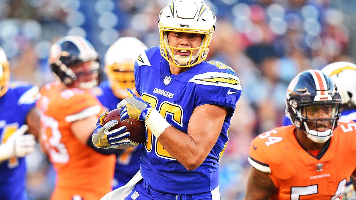Chargers place tight end Hunter Henry on IR with a lacerated kidney ...