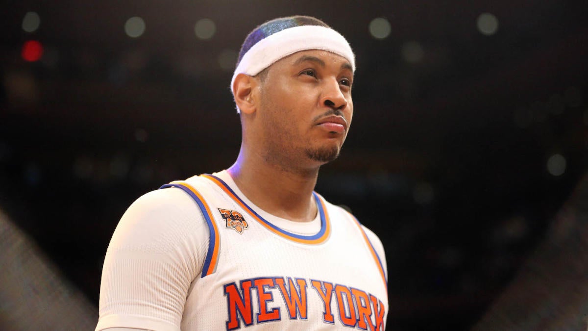 Carmelo on status of the Knicks: 'There's a cloud over us' - CBSSports.com