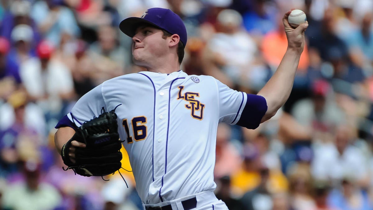 Father of LSU pitcher helps save elderly Florida fan's life at College ...