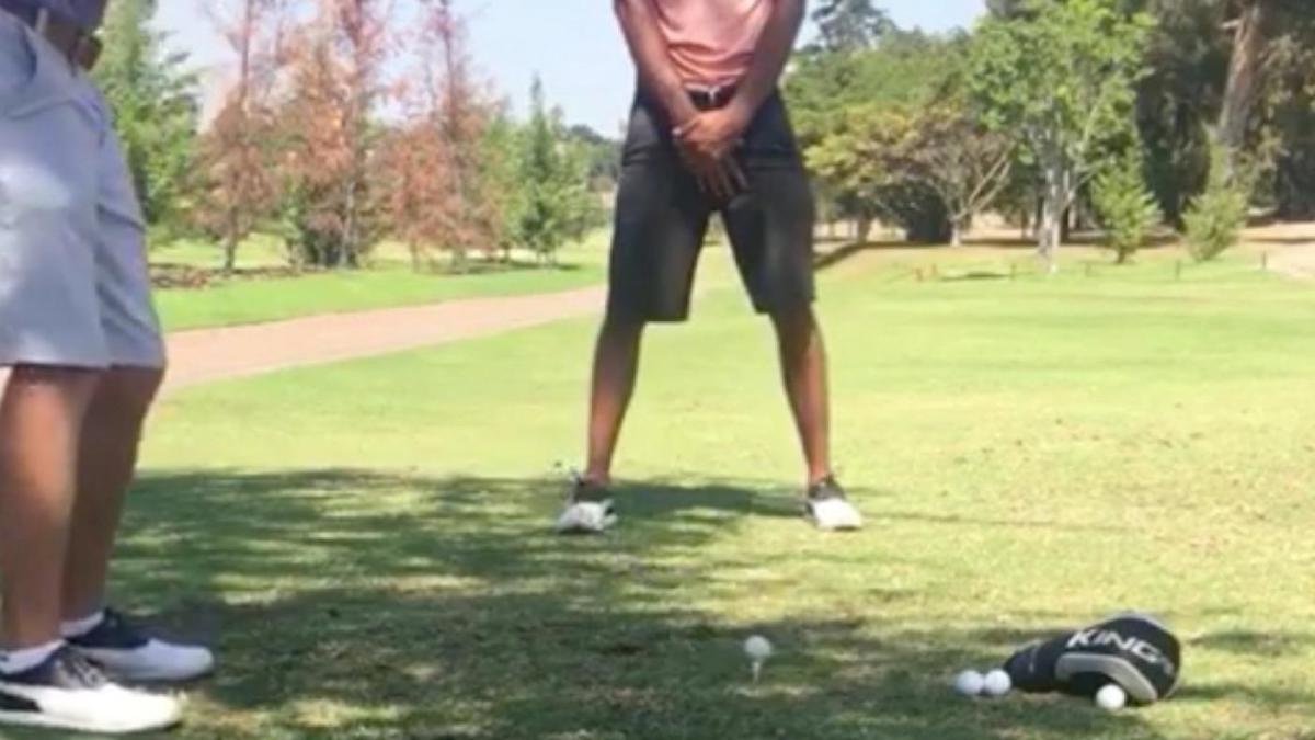 WATCH: Trick shot gone awry ends with man doubled over in pain ...