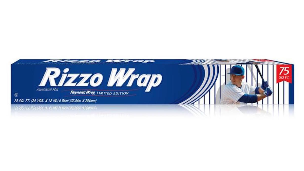 Thanks to a World Series bet, Reynolds Wrap will release 'Rizzo Wrap ...