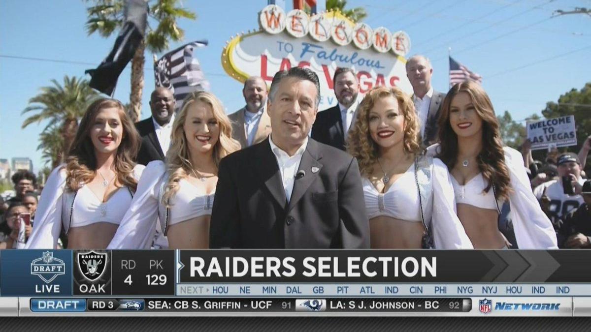 LOOK: The Raiders are already announcing their NFL Draft picks from Las ...
