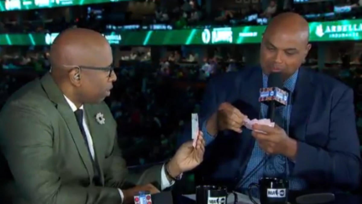 WATCH: Inside the NBA crew plays 'Go Fish' during halftime show of Cavs ...