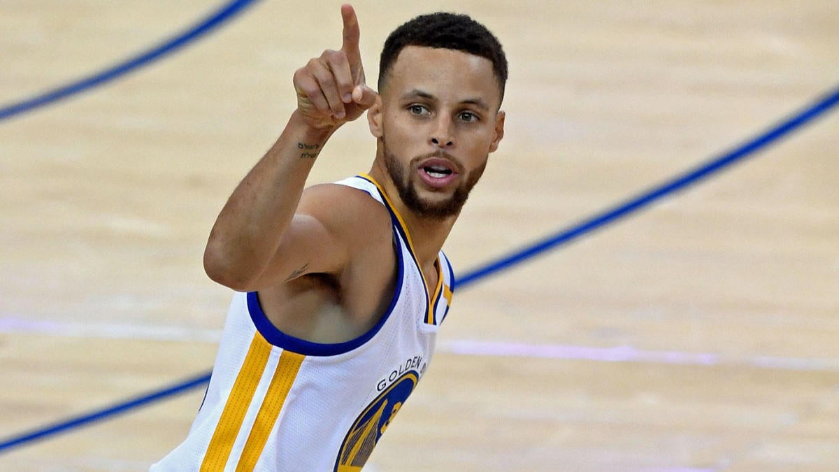 NBA Finals Game 2: Warriors' Steph Curry celebrates early after nifty ...