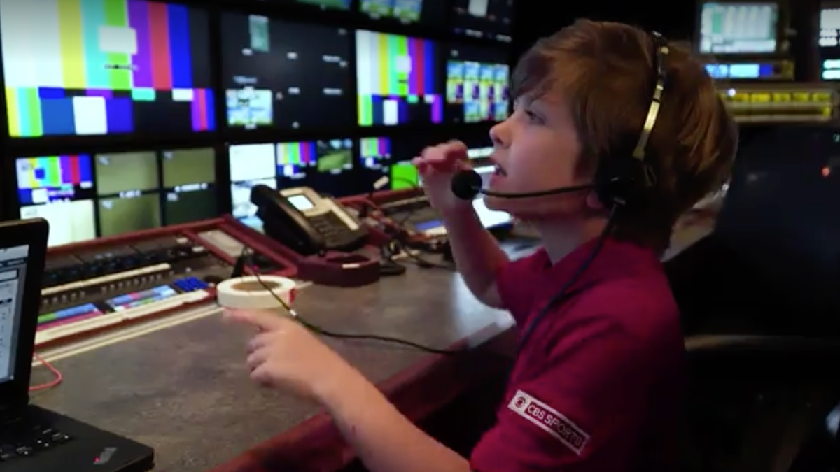 WATCH: Energetic young fan and CBS Sports interviewer galvanizes golf ...
