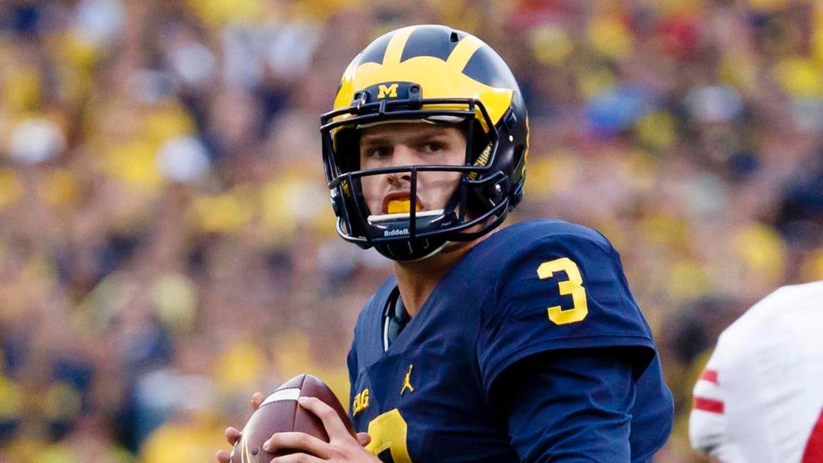 Jim Harbaugh confirms QB Wilton Speight is considering a return to ...