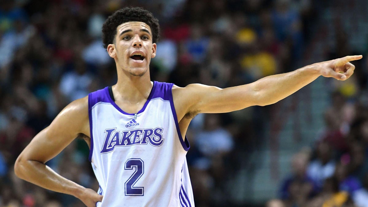NBA Summer League: Lakers rookie Lonzo Ball exits semifinal game with ...