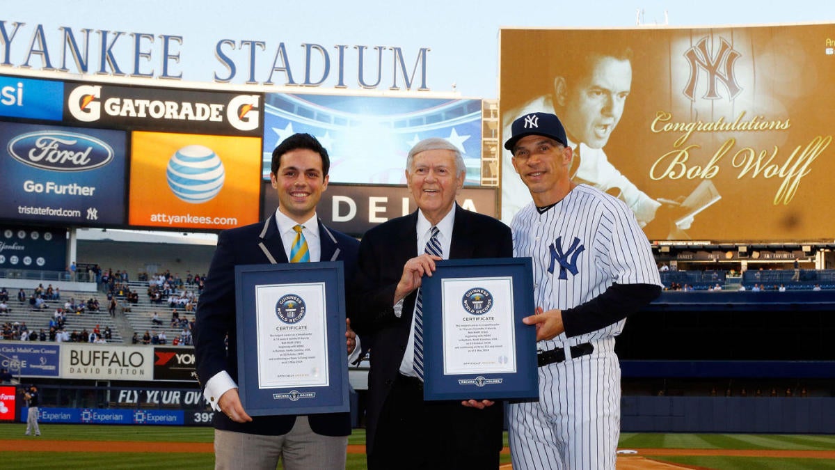 Bob Wolff, longest running sportscaster in television and radio history ...