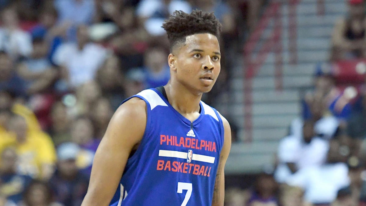What is going on with Markelle Fultz's free throw form? - CBSSports.com