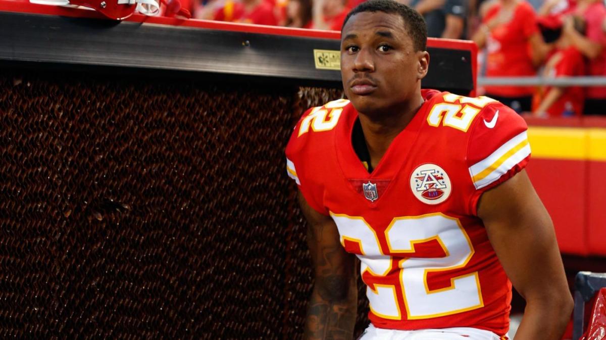 LOOK: Chiefs' Marcus Peters rides stationary bike during national ...