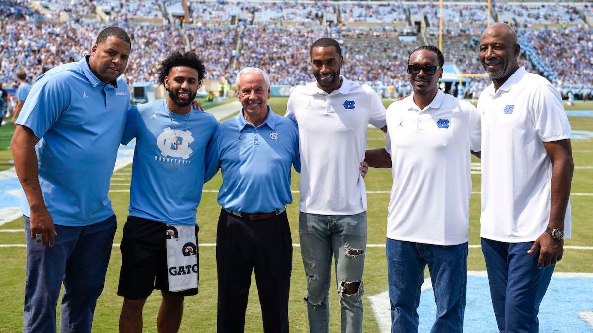 LOOK: North Carolina honored with exclusive Jordan's, championship ...