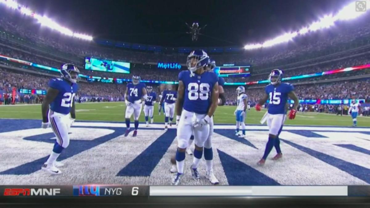 LOOK: Evan Engram celebrates first career TD with NSFW celebration ... LOOK: Evan Engram celebrates first career TD with NSFW celebration ...