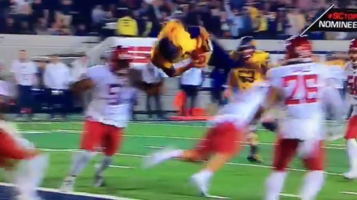 WATCH: You gotta see the Cal QB's full front flip TD you missed Friday ...