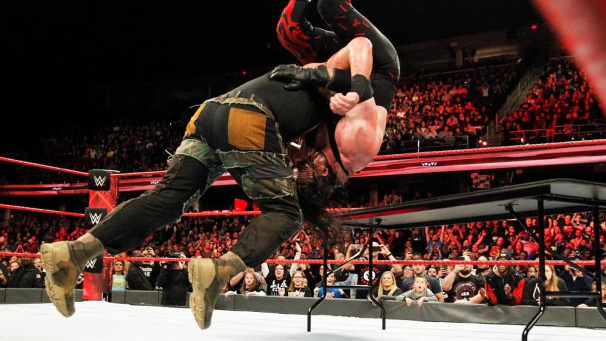 WWE Raw results, recap: Braun Strowman, Kane battle appears never ...