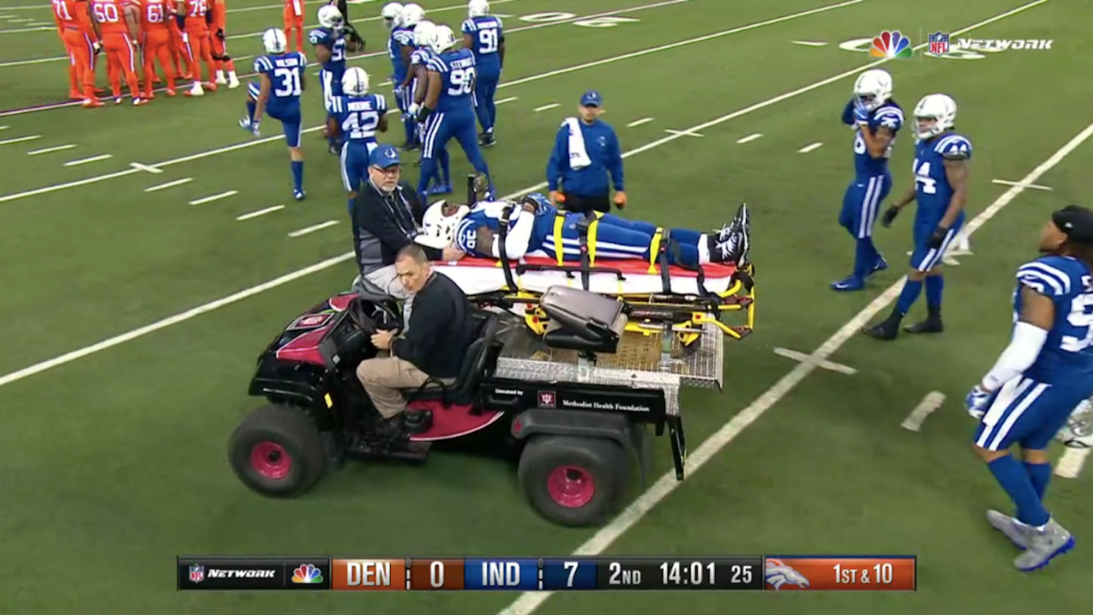 Colts' Brandon Williams hospitalized after suffering head injury while ...