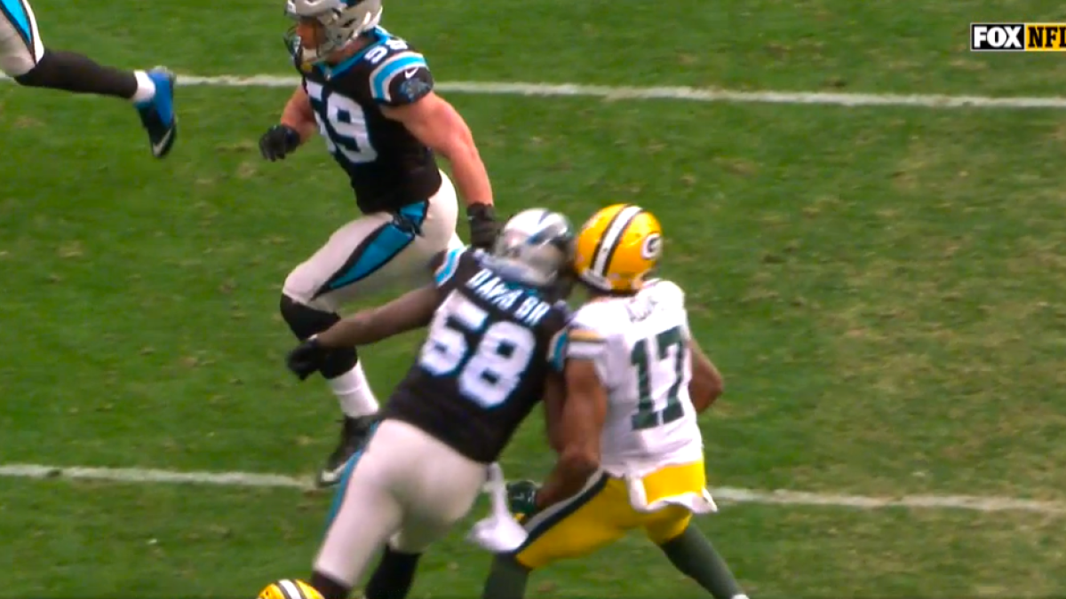 Thomas Davis' headshot to Davante Adams should lead to a suspension ...