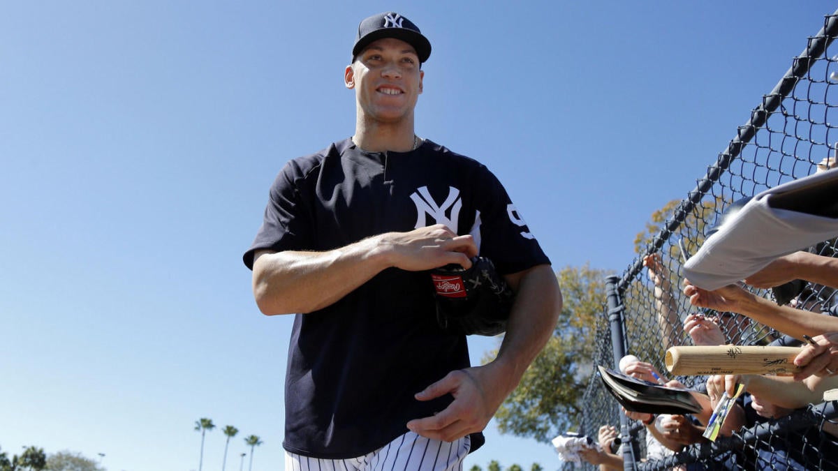 Spring training: Yankees will 'pull the reins on' Aaron Judge following ...
