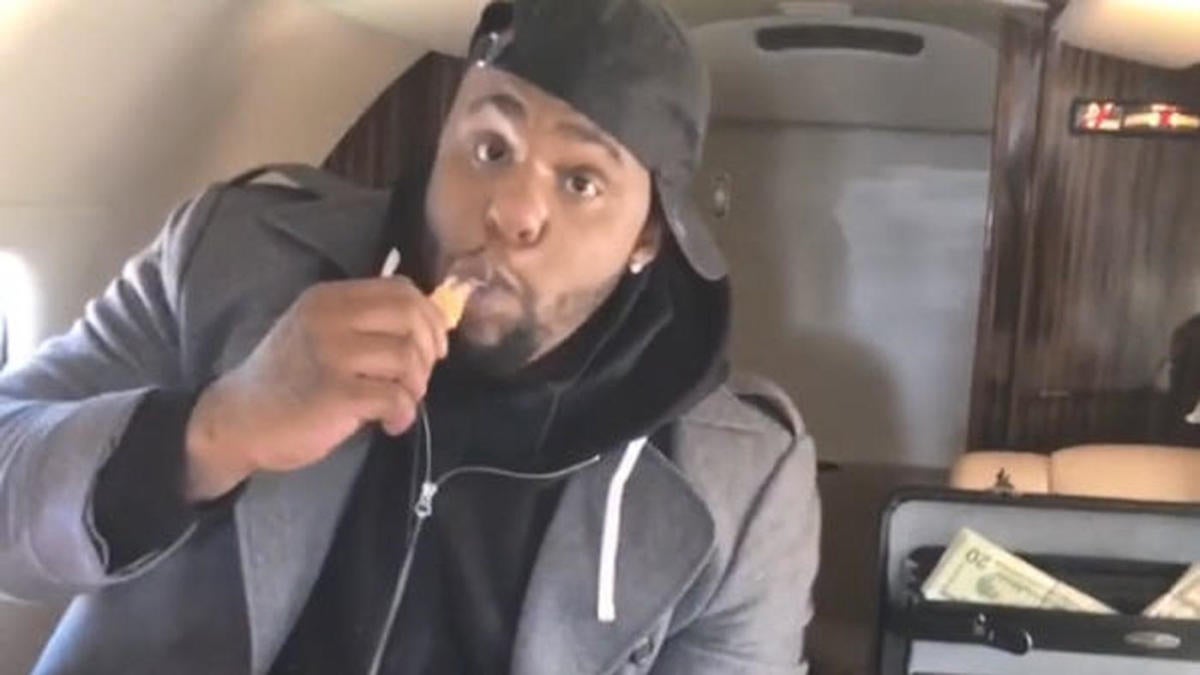 'Big Baby' Davis denies drug charges while eating fried chicken next to ...