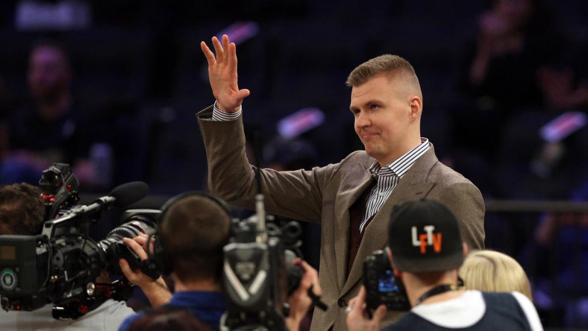 Kristaps Porzingis injury update: Knicks star has resumed on-court ...
