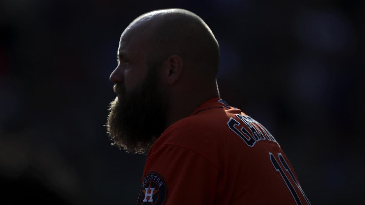 The Mariners turned a triple play because Evan Gattis forgot how many ...